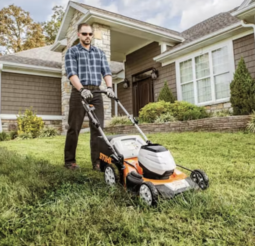STIHL RMA 510 Battery-Powered Push Mowers Are Here | Thompson Rentals ...
