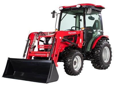 Tractor with Front Loader & Box-Blade, Mahindra 2638 | Thompson Rentals ...